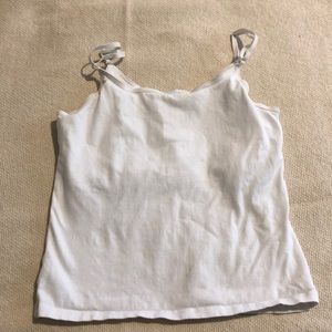 French Dressing | Tops | French Dressing White Tank Top | Poshmark